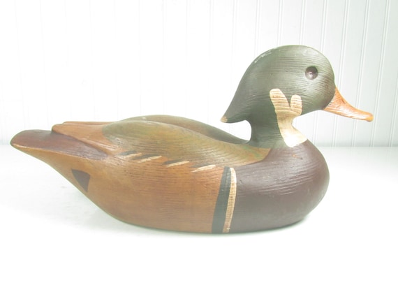 Wood Duck Home Decor Lake House Decor Rustic Decor | Etsy