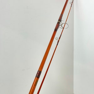 Vintage Daiwa Diamond Fishing Rod, Hard Case Fishing Rod Holder, Copper ...