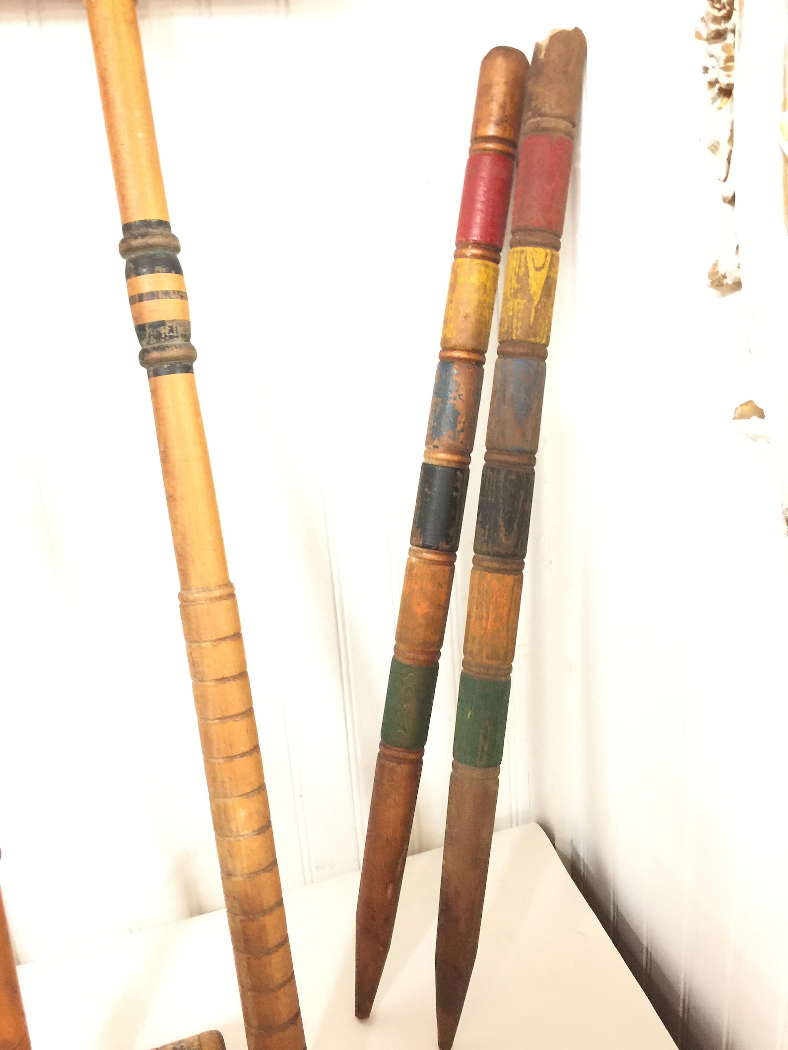 Vintage Croquet Set, Wood Croquet Set, Sports Memorabilia, Sports Decor ...