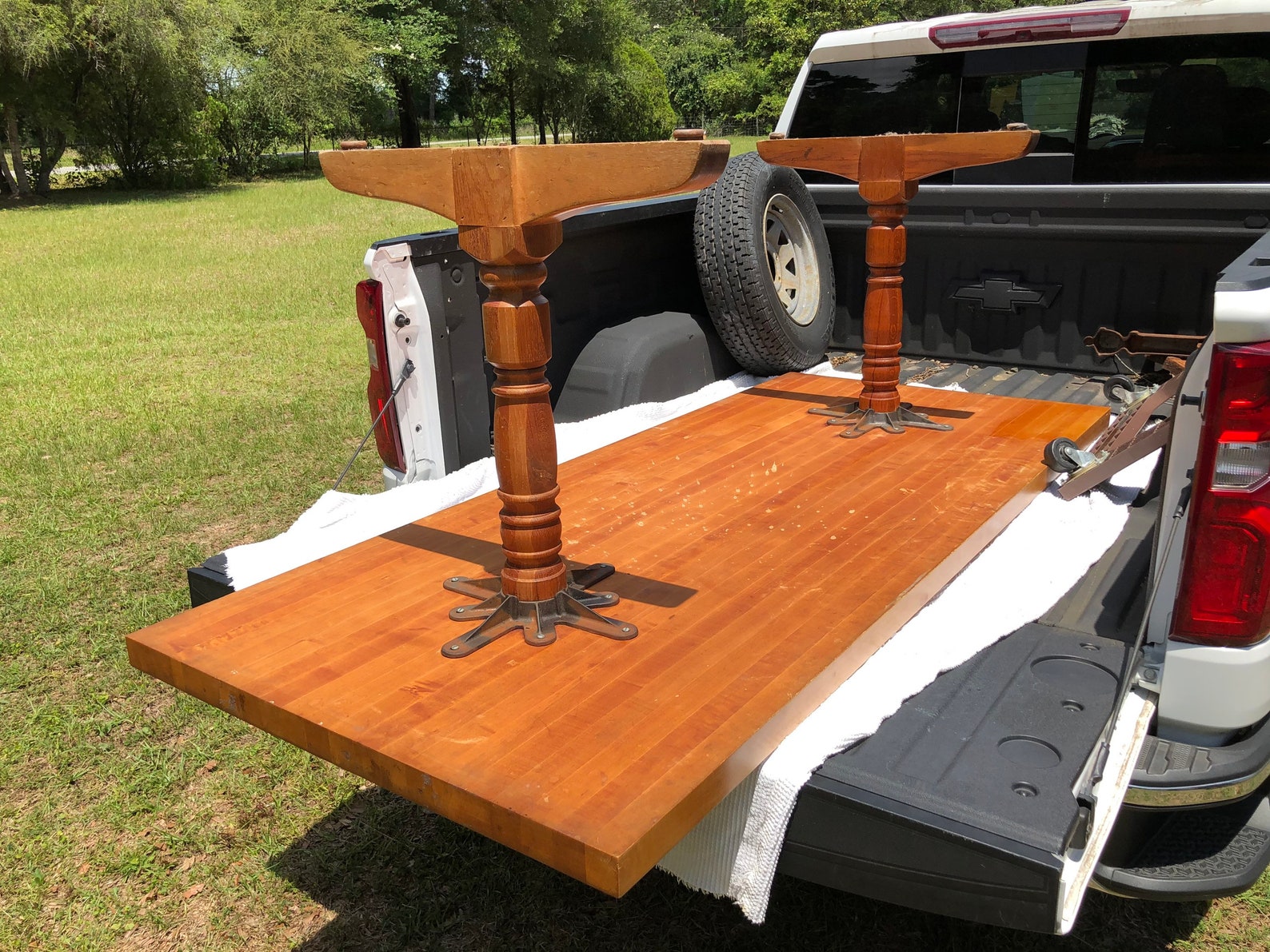 Vintage Dining Table Modern Farmhouse Table Butcher Block | Etsy