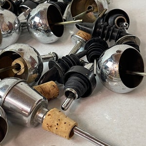 Home Bar Set, Vintage Bar, Liquor, Gift, Barware, Bottle Stoppers ...