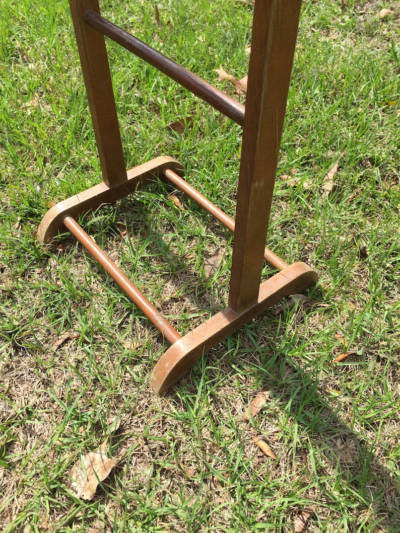 Vintage Valet Stand, Butler Stand, Change Holder, Clothes Hanger, Suit ...