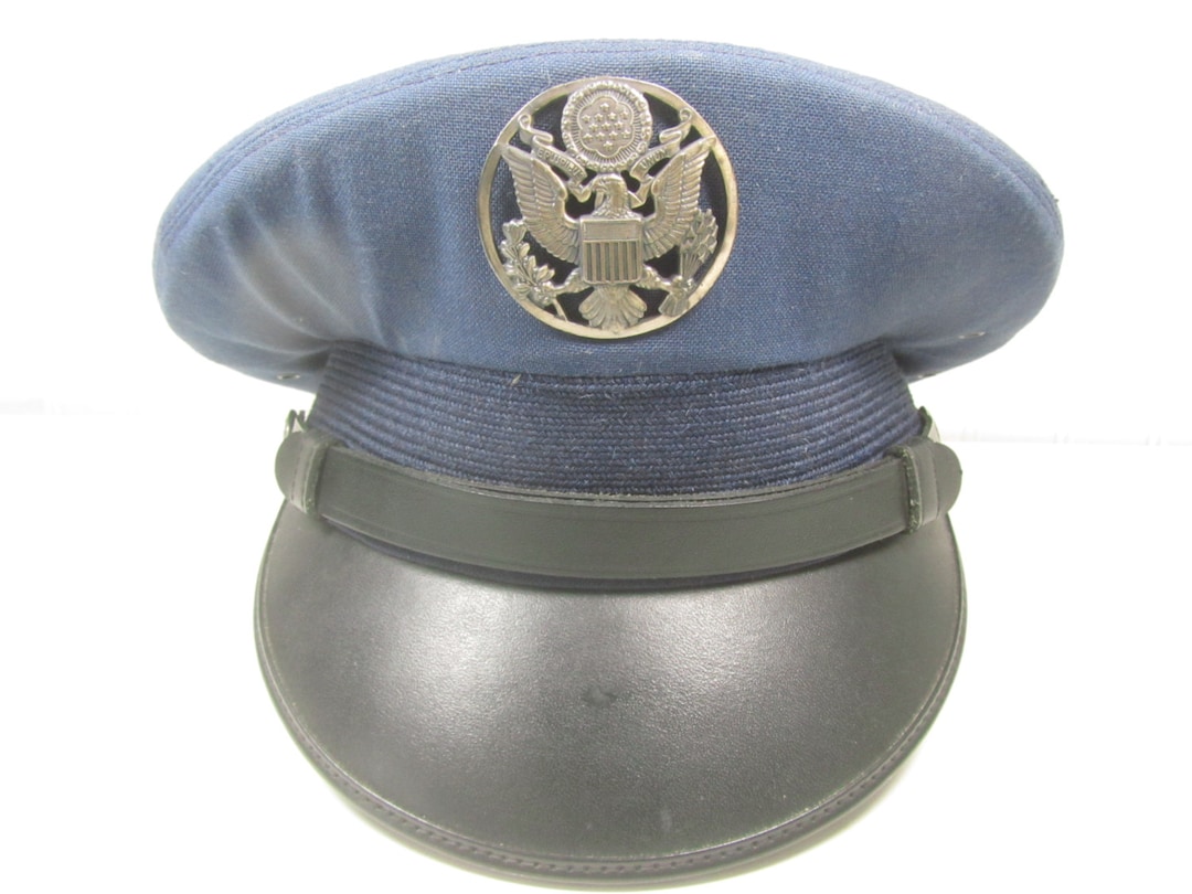 Vintage Hat,military Hat,military Collectible,air Force,blue Hat, Cap ...