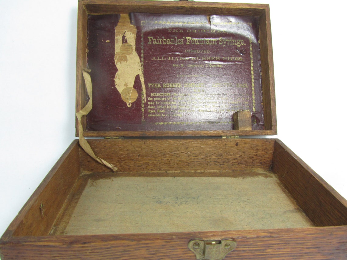 Medical Box Wood Box Man Cave Rustic Decor Collectible | Etsy