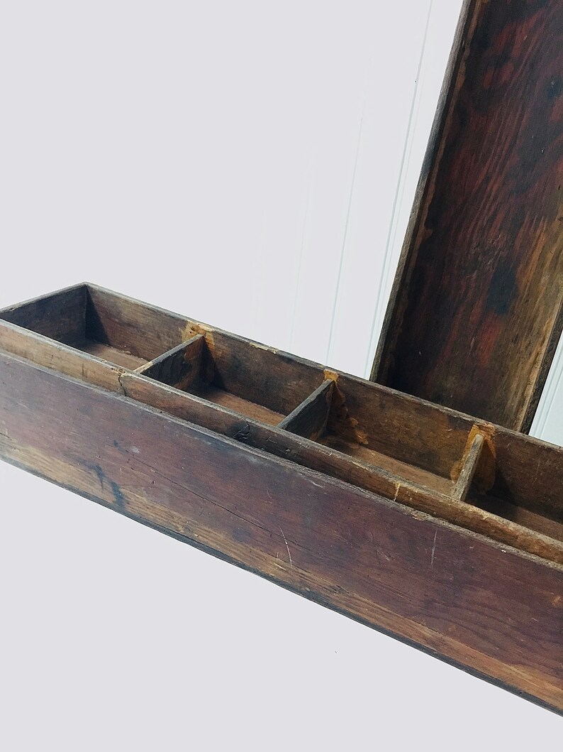 Vintage Carpenters Box Industrial Box Work Box Wood Tool - Etsy