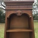 Vintage Pyramid Bookshelf, Furniture, Bookshelf Cabinet, Wood Shelves ...