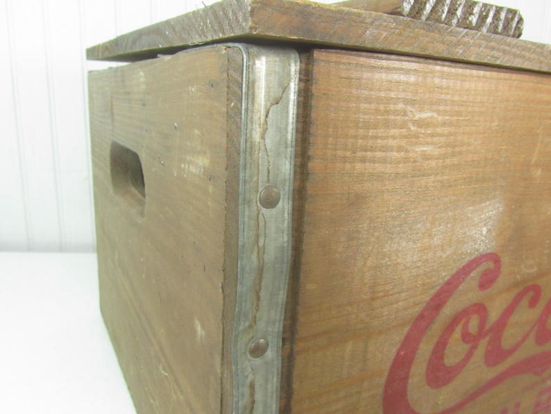 Coca Cola Crate Coke Coca Cola Box Wood box vintage crate | Etsy