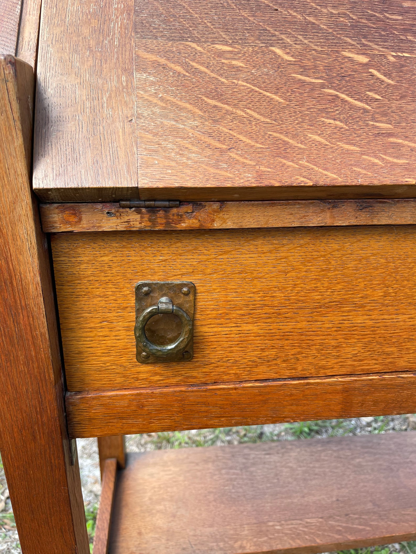 Antique Secretary Desk Mission Craftsman Style Life Time - Etsy