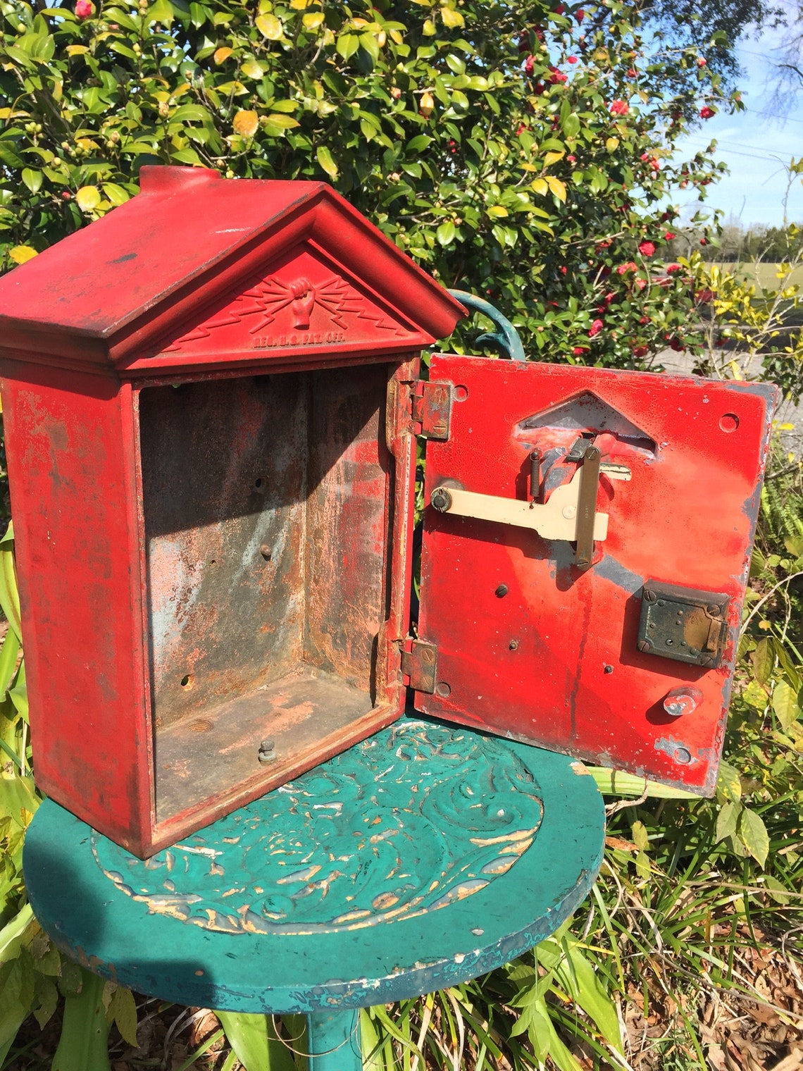 Fire Alarm Box Fire Department Alarm Fireman Firehouse | Etsy
