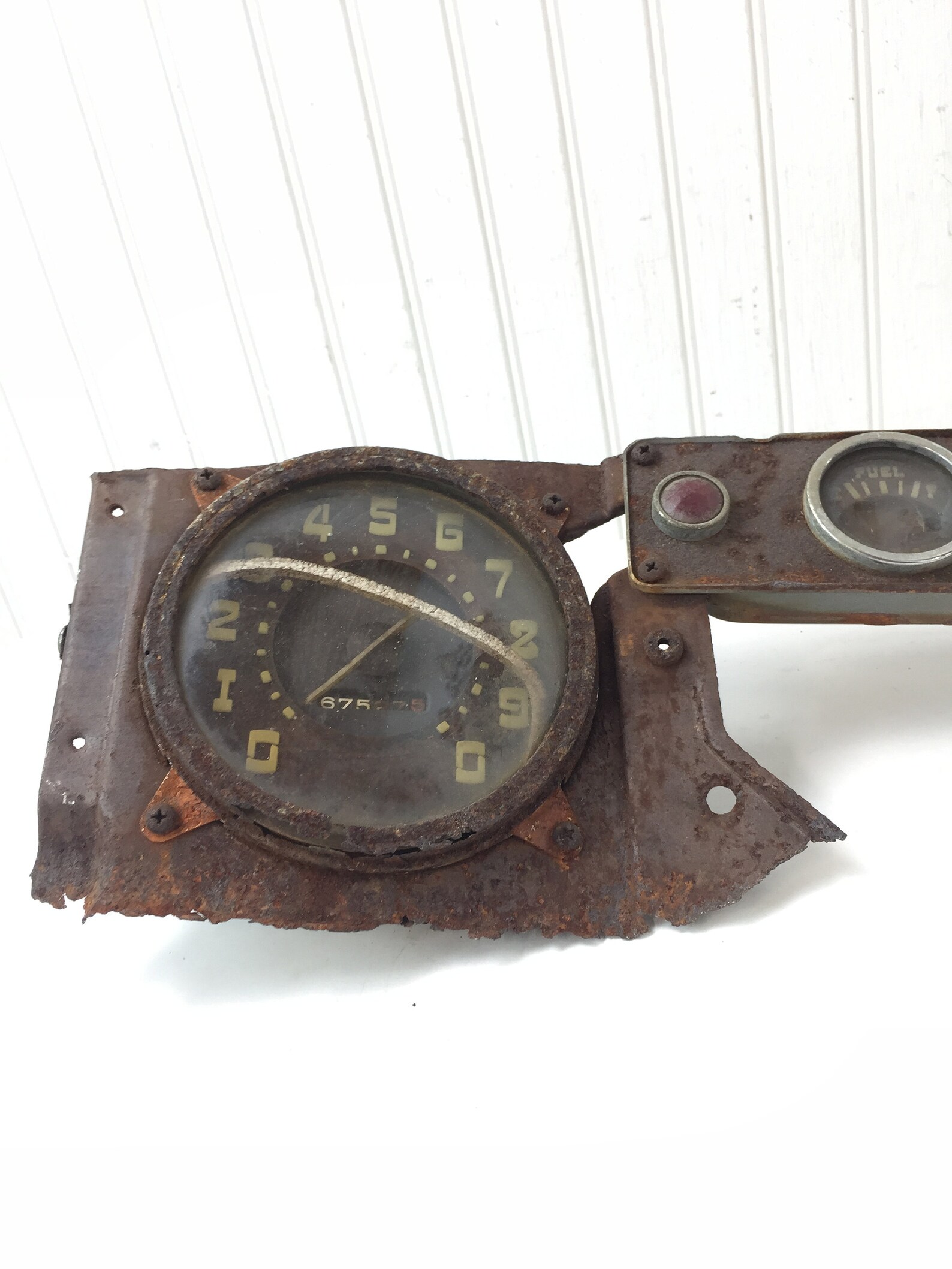 Vintage Speedometer Dashboard Instruments Rusty Car Parts - Etsy