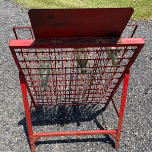 Coca Cola Bottle Holder, Coke Collectible, Bottle Return Rack, Metal ...