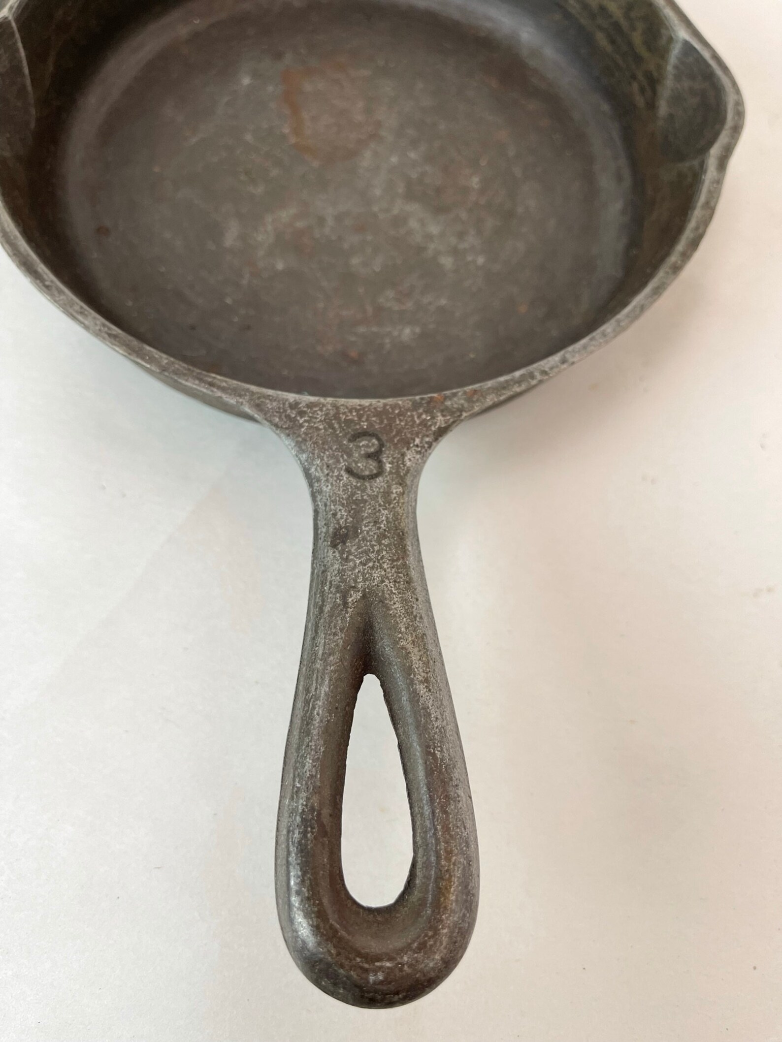 Wagner Ware Sidney 0, 1053J, Cast Iron Pan, Antique Iron Cookware, Iron ...