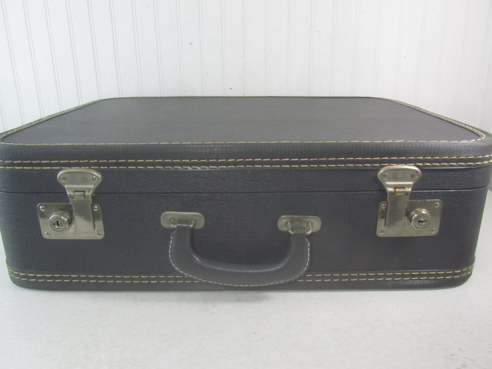VINTAGE SUITCASE Luggage Suitcase Travel Bag Overnight - Etsy