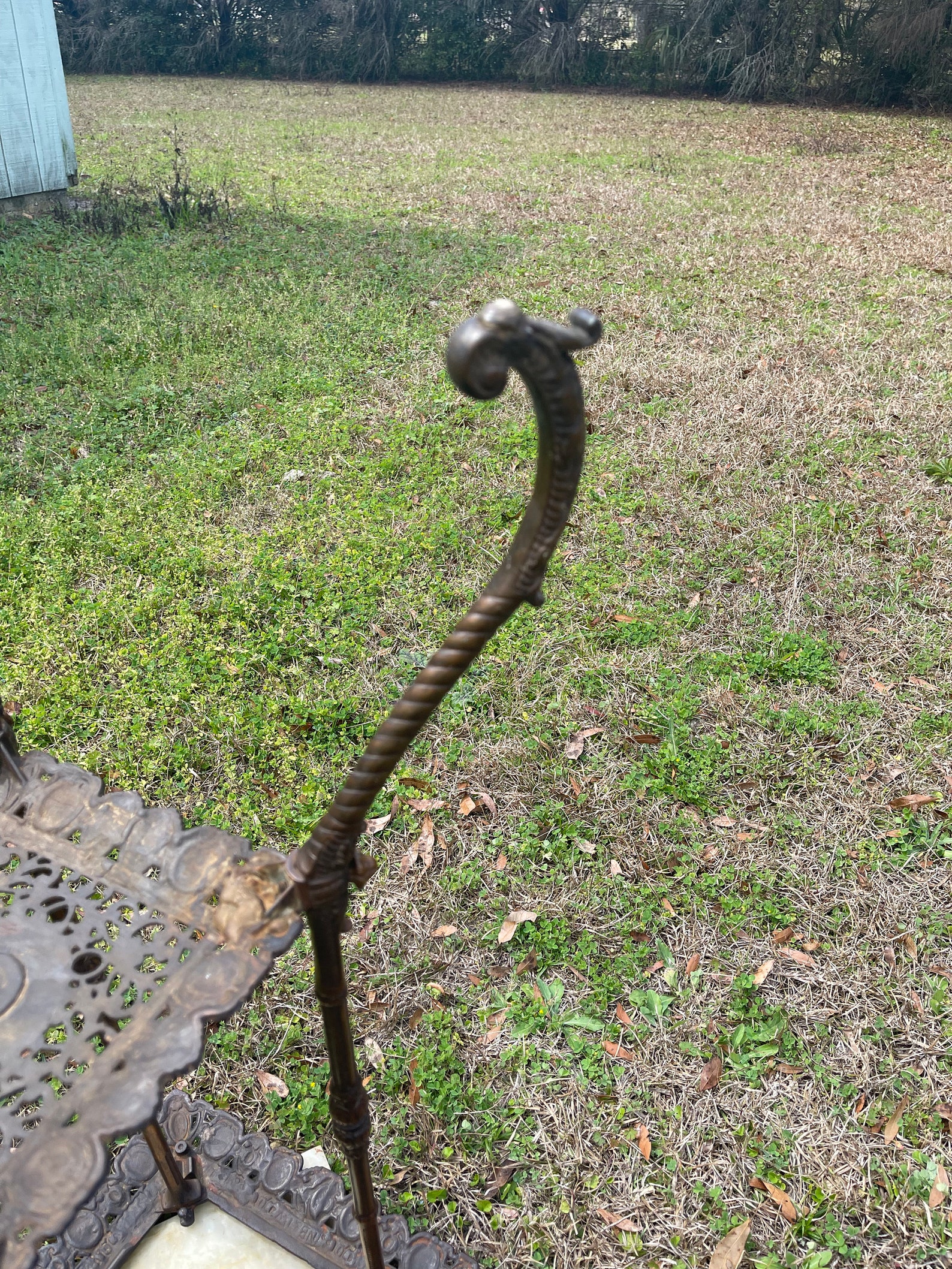 Antique Fern Stand, Victorian, Brass Plant Stand, Flower Stand, Ornate ...