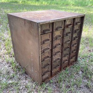 Metal Storage Drawer, Military Parts Cabinet, Multi Drawer Cabinet ...