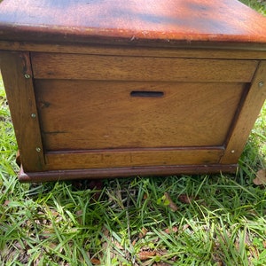Antique Blanket Chest, Unusual Chest, Wood Trunk, Primitive Antique ...
