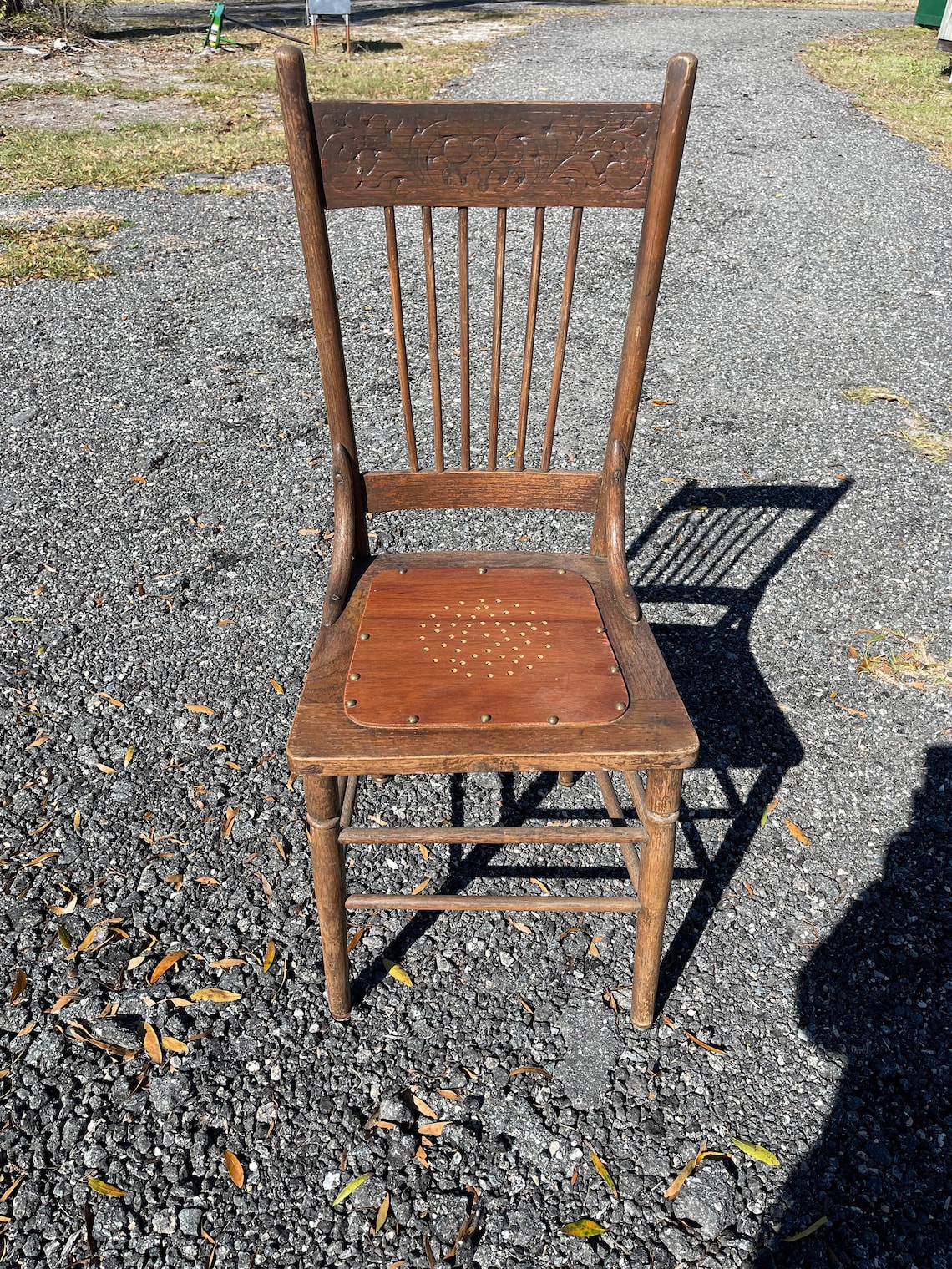 Antique Chair Press Back Chair Unique Chair Furniture Wood - Etsy