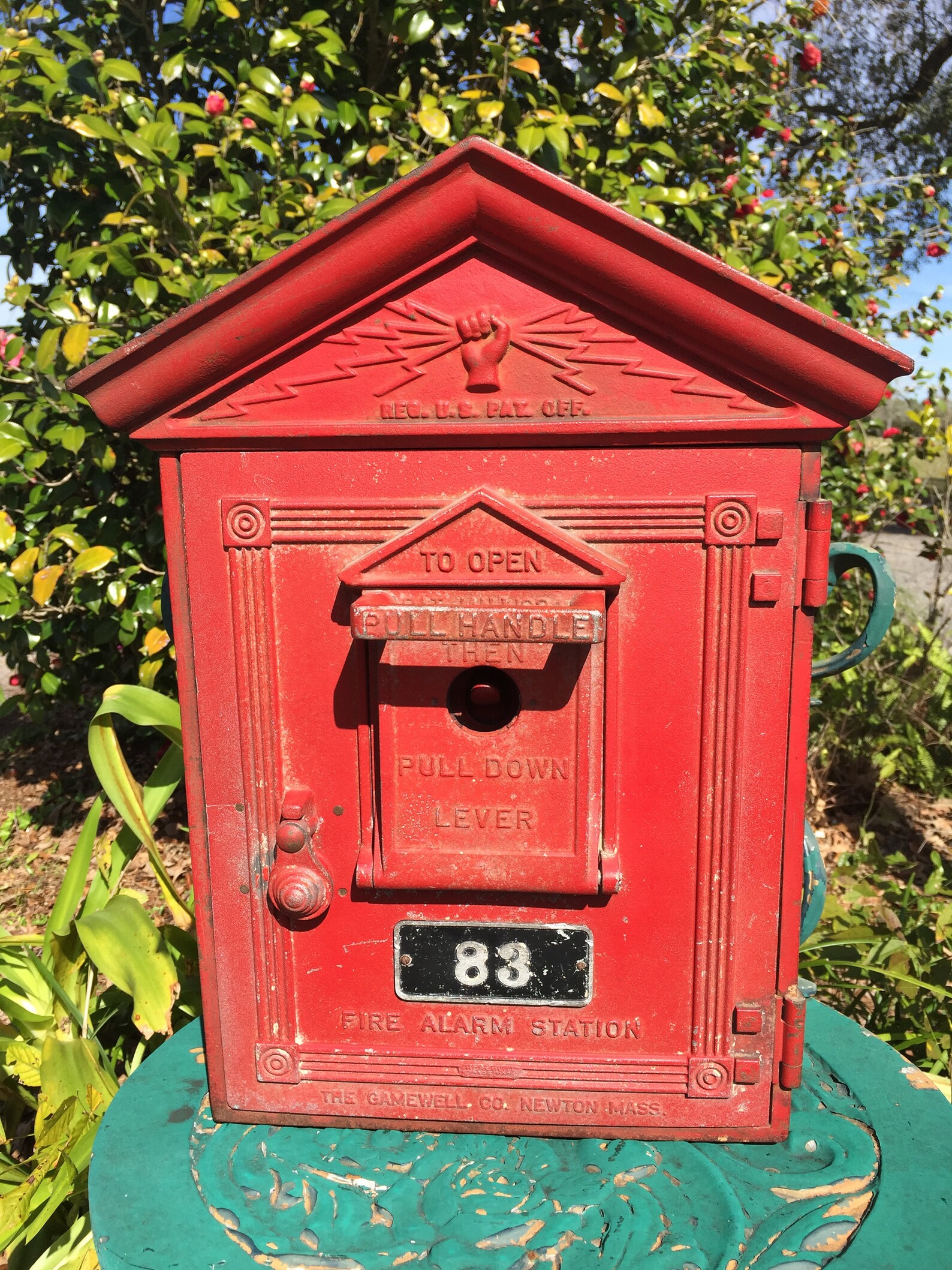 Fire Alarm Box Fire Department Alarm Fireman Firehouse | Etsy