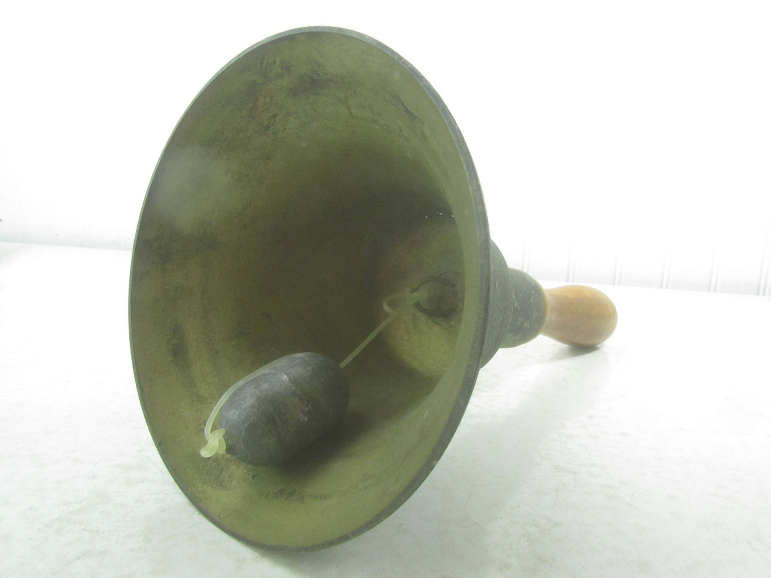 Vintage Bell Hand Held Bell Teachers Bell Ships Bellmetal | Etsy