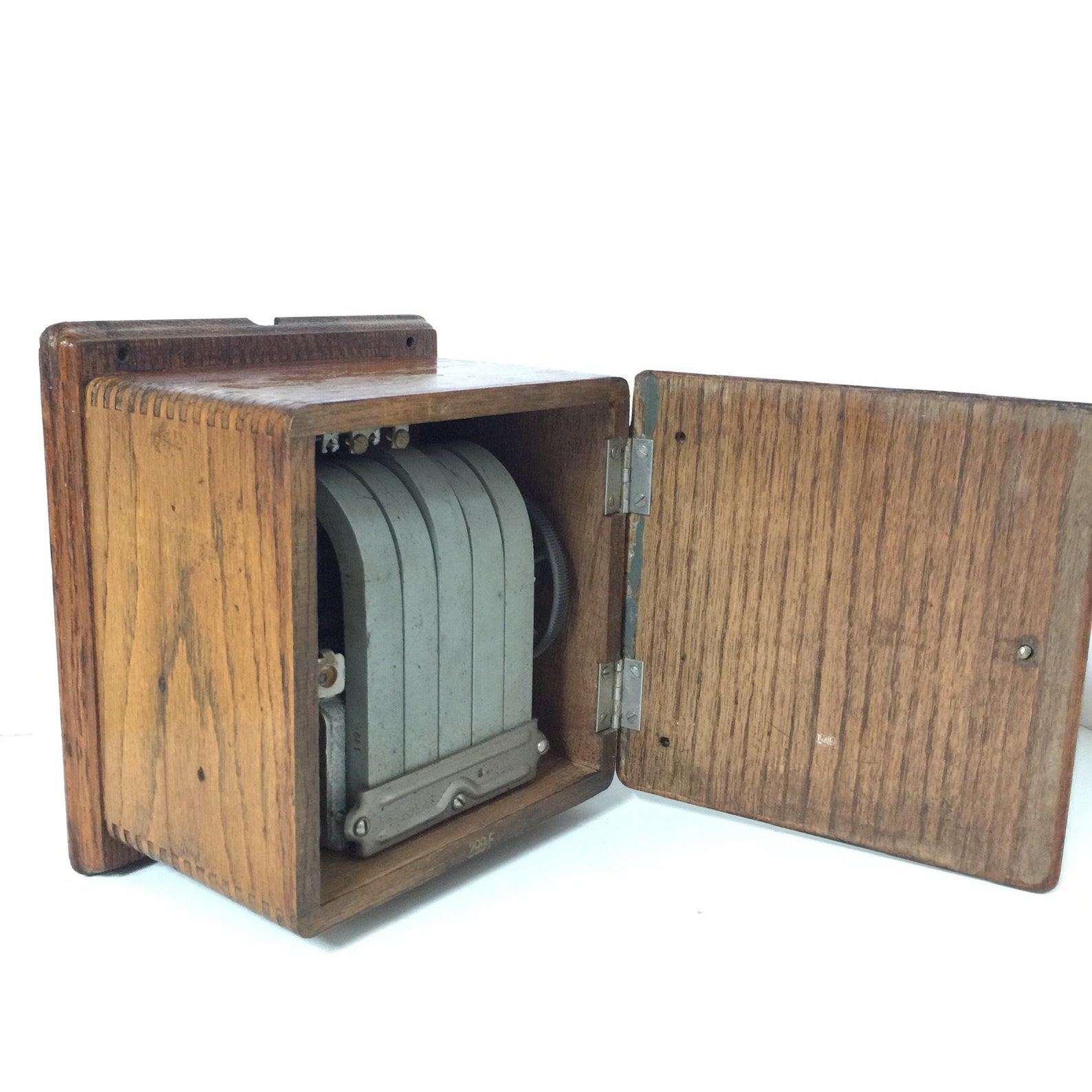 ANTIQUE TELEPHONE BOX Telephone Magneto Telephone Ringer - Etsy