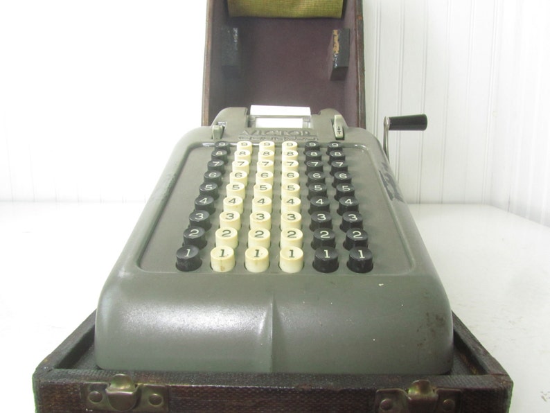 Vintage Adding Machine Adding Machine and Case Victor | Etsy