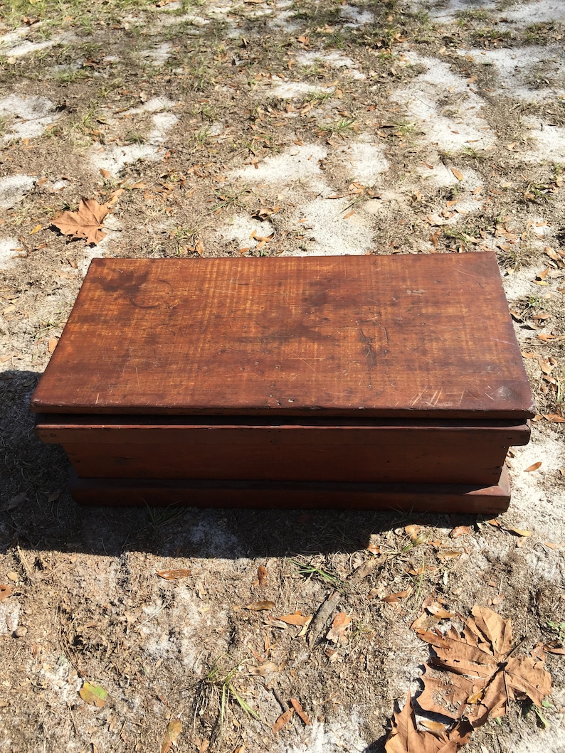 Antique Carpenters Box Industrial Box Work Box Wood Tool - Etsy