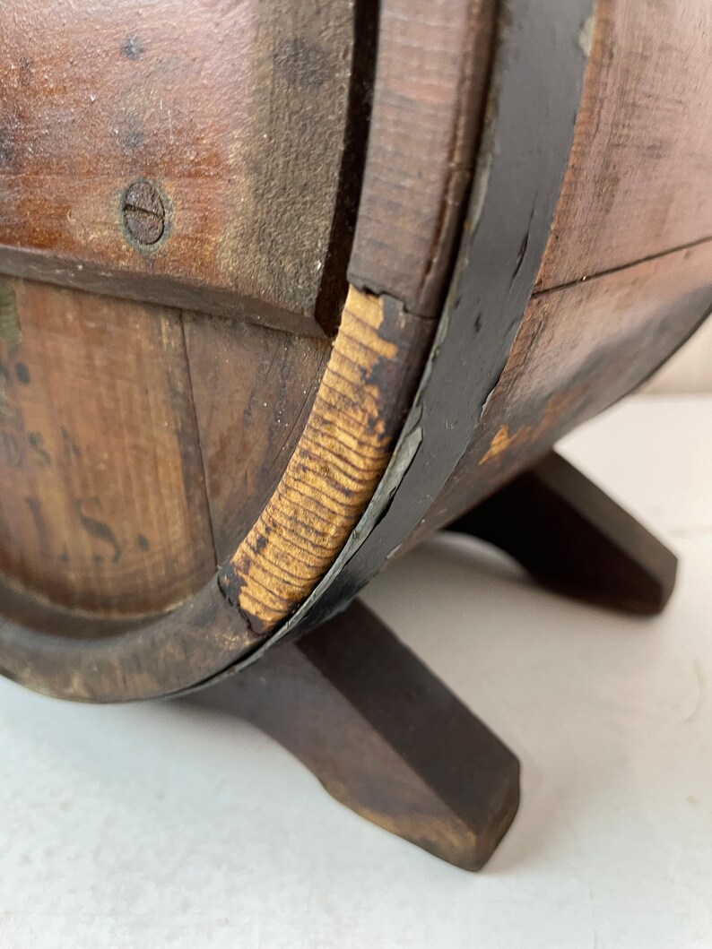 Antique Wood Butter Churn Countertop Churn Farmhouse Decor - Etsy