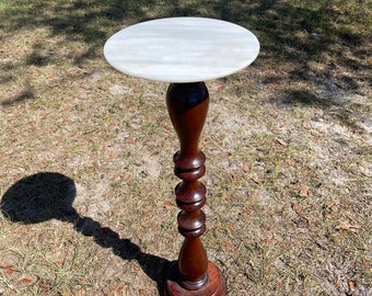 Wood Fern Stand, Bombay Co.furniture, Wood Pedestal, Wood Pillar ...