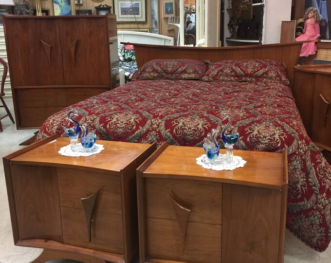 MCM Bedroom Set, Original John Cameron Distinctive, Mid Century Modern ...