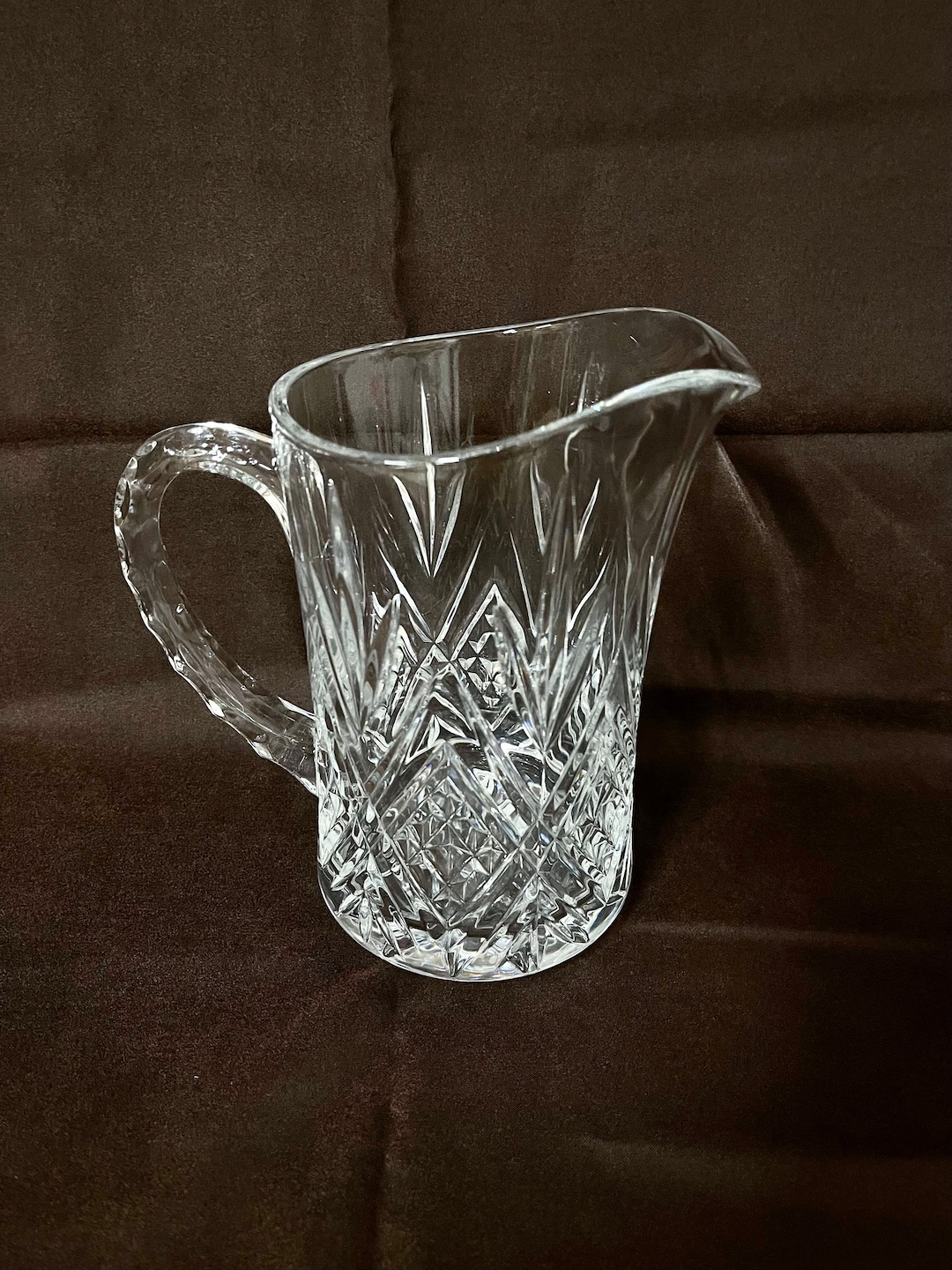 Antique Pitcher, Crystal Pitcher,water Pitcher, Server, Entertaining ...