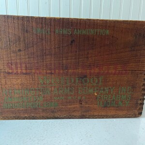 Vintage Remington Ammo Box, Shur Shot Crate, Wood Box, Vintage Crate ...