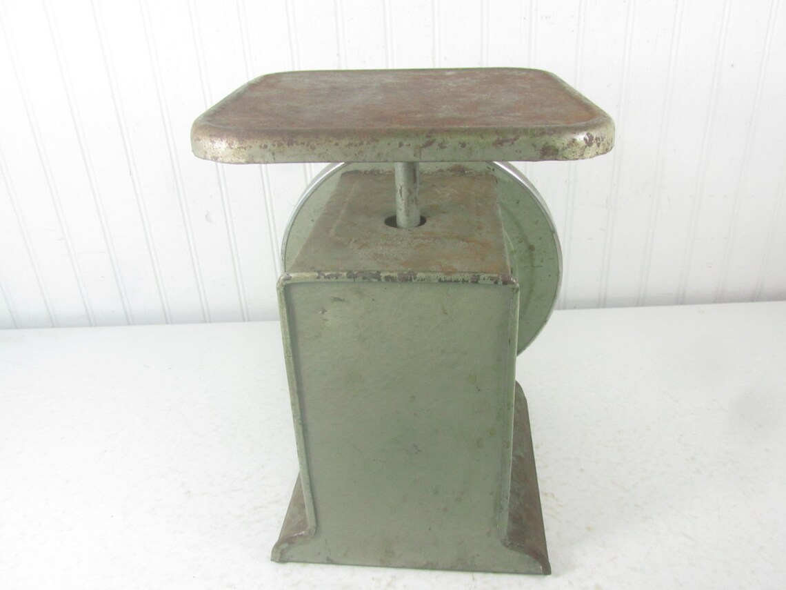 Vintage Postal Scale, Hanson Postal Scale, 50 Lb Scale, Metal Scale ...