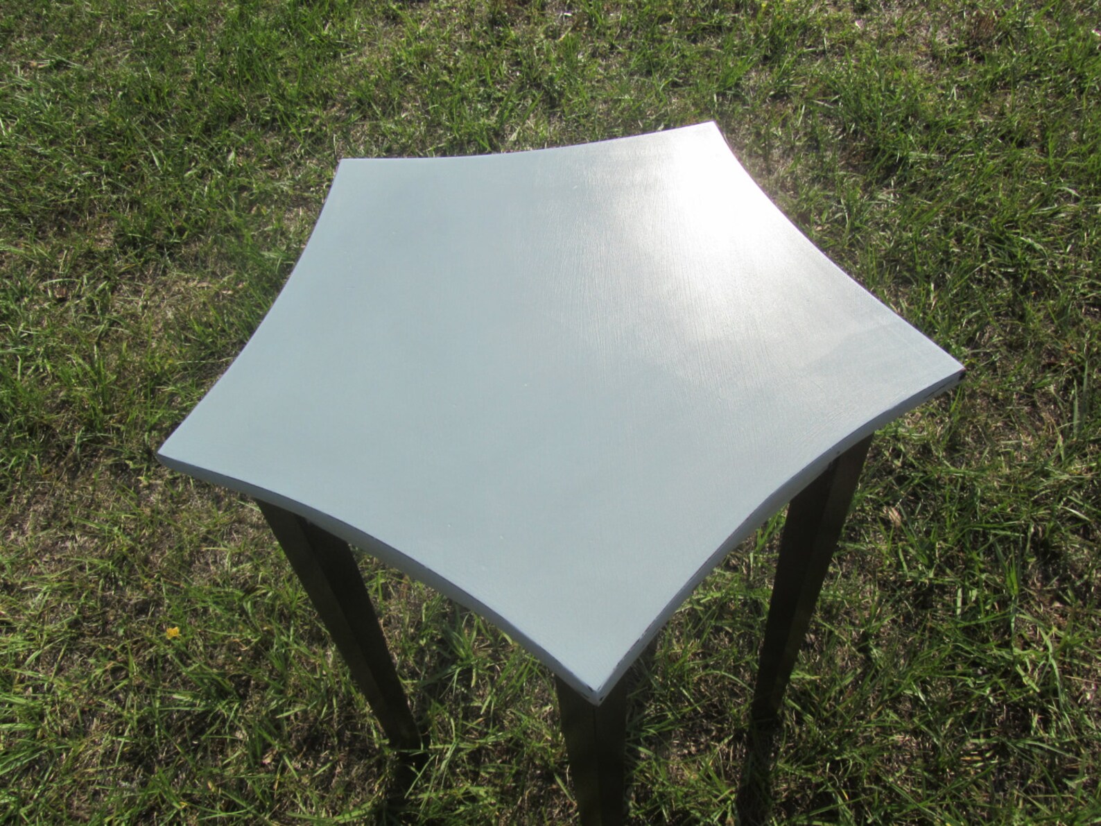 Vintage Side Table, Nightstand, End Table, Furniture, Star Shape, Plant ...