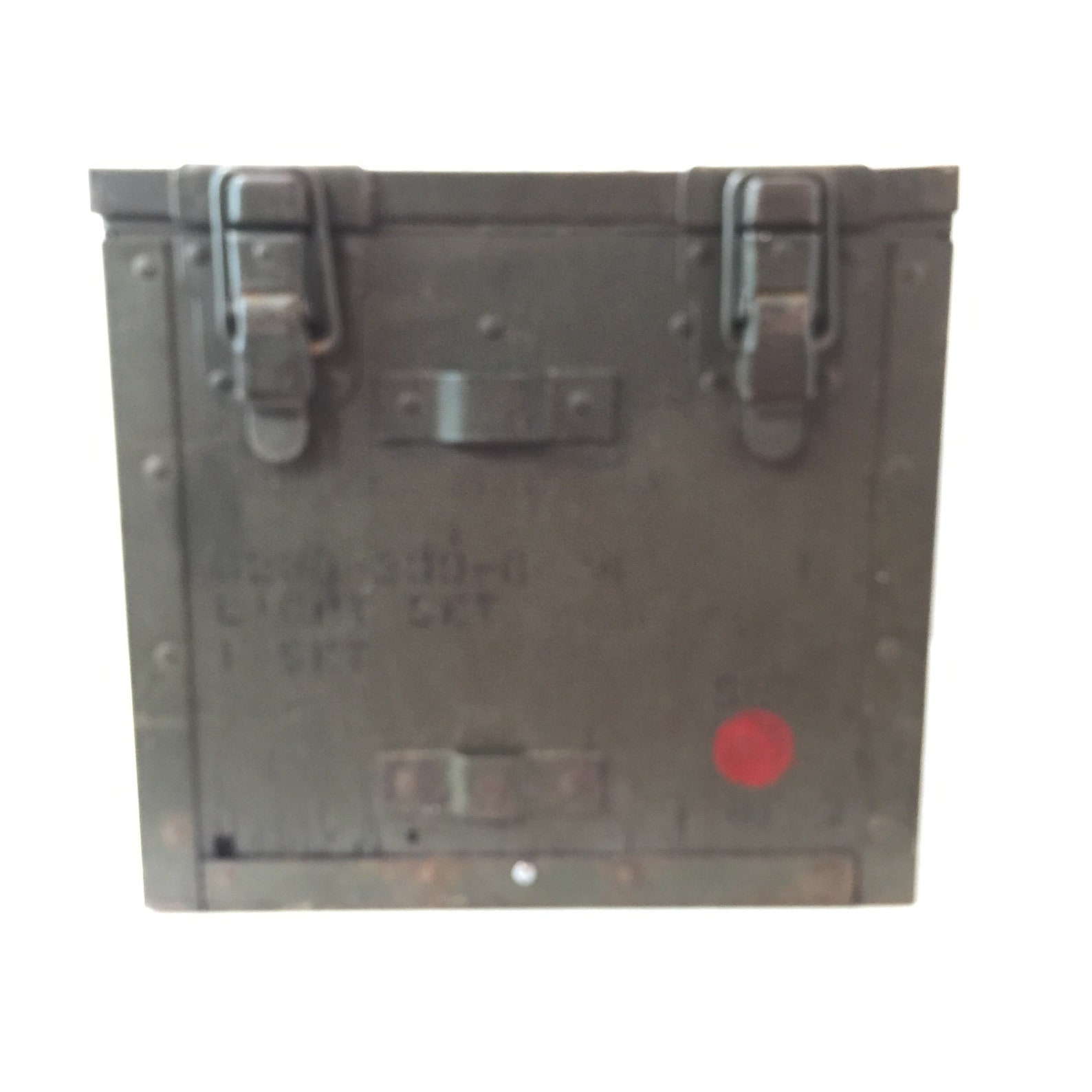 Vintage Metal and Wood Box Military Command Box Ammo Box - Etsy