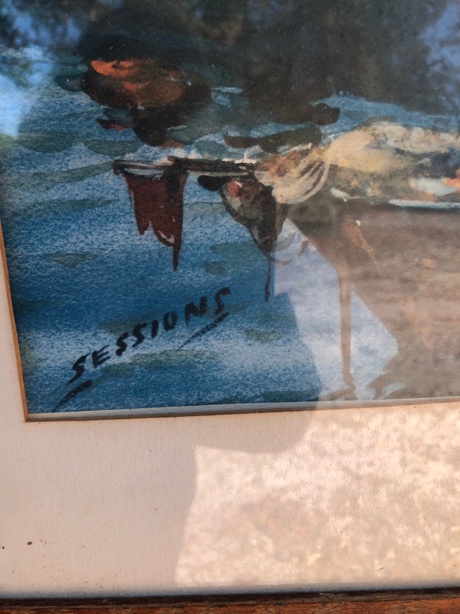 Watercolor Painting, James Sessions Seascape Painting, Framed Art ...