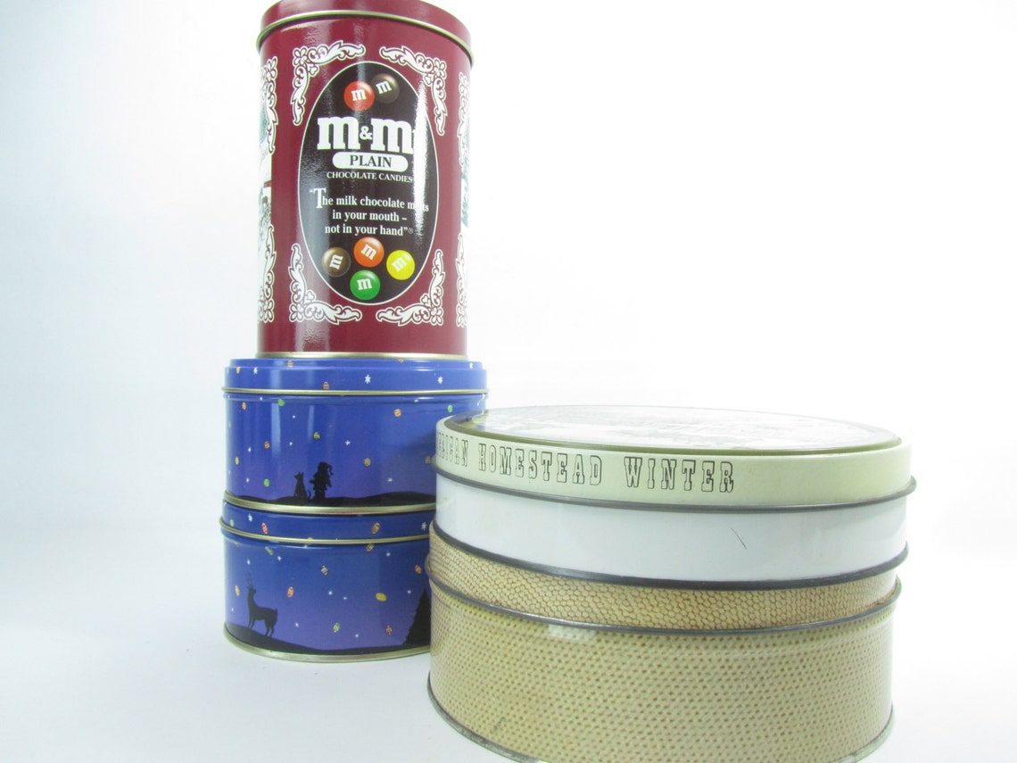 Vintage Tin Candy Tin Vintage Advertisement Collectible - Etsy