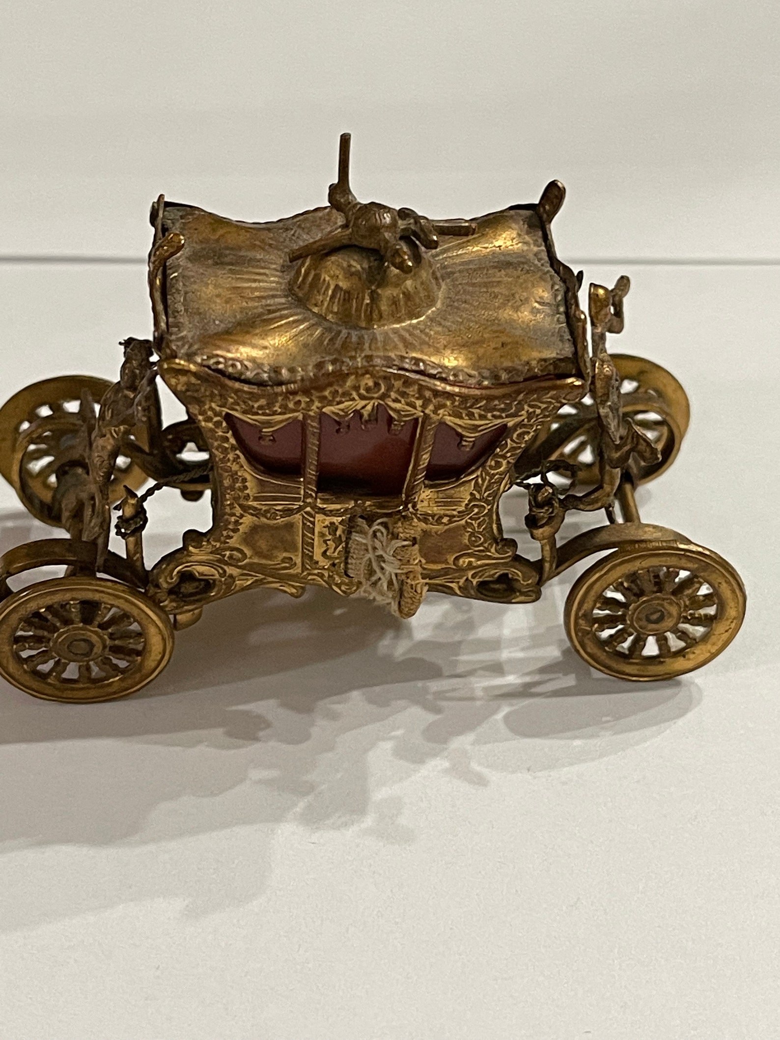 Antique Carriage Tape Measure Vintage Sewing Notions Gold | Etsy