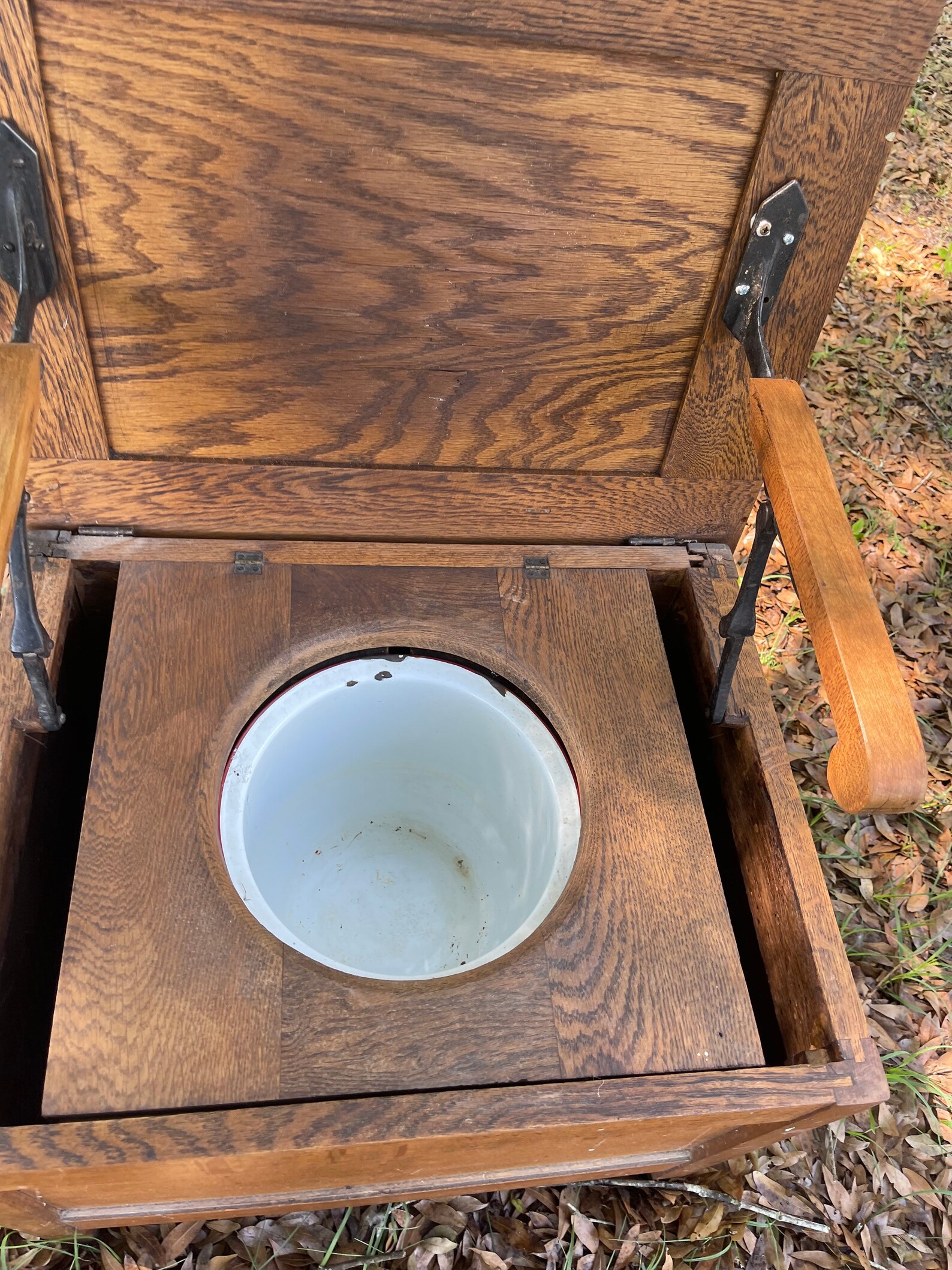 Antique Victorian-potty Chair Antique Wood Potty Chair - Etsy