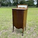 Antique Sheet Music Cabinet, Record Cabinet, Side Table, Storage ...