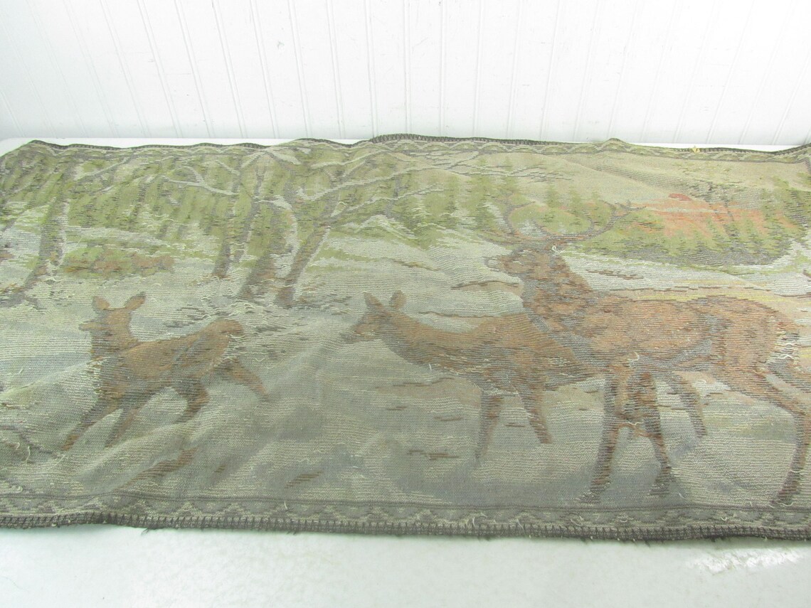 Tapestry Wall Hanging Deer Tapestry Elk Tapestry Hunting - Etsy