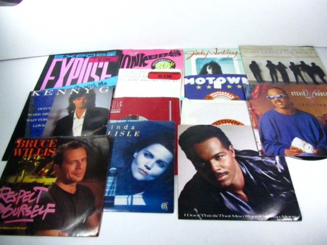 Vintage Music Records, 1980s, 45 Records, Record Collection, Vinyls ...