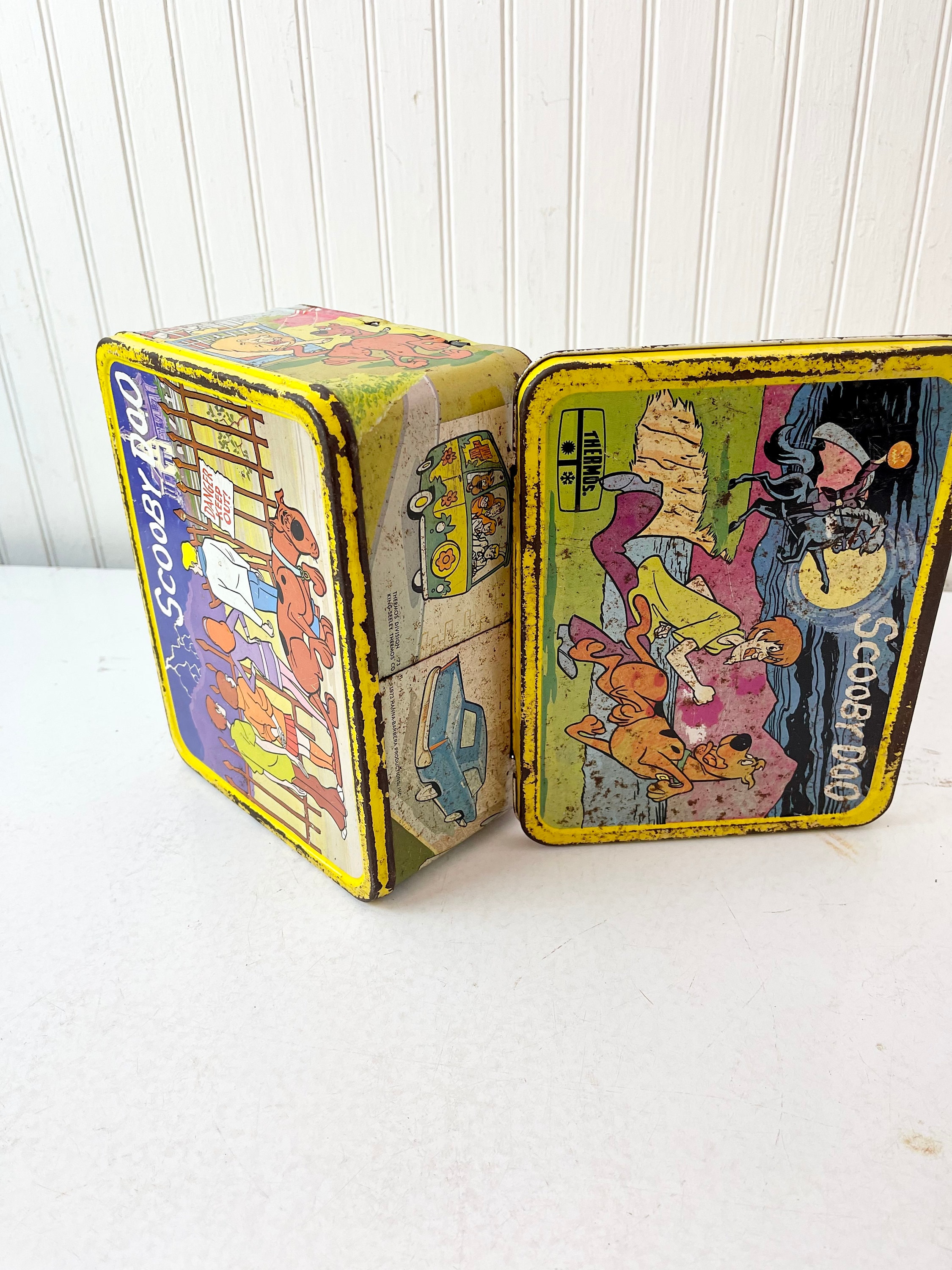 Vintage Lunch Box,scooby Doo Lunch Box ,retro Decor, Metal Box, Groovy ...