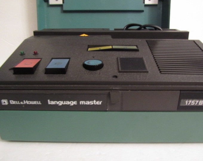 Vintage Bell & Howell Language Master, Language Machine, Bell Howell ...