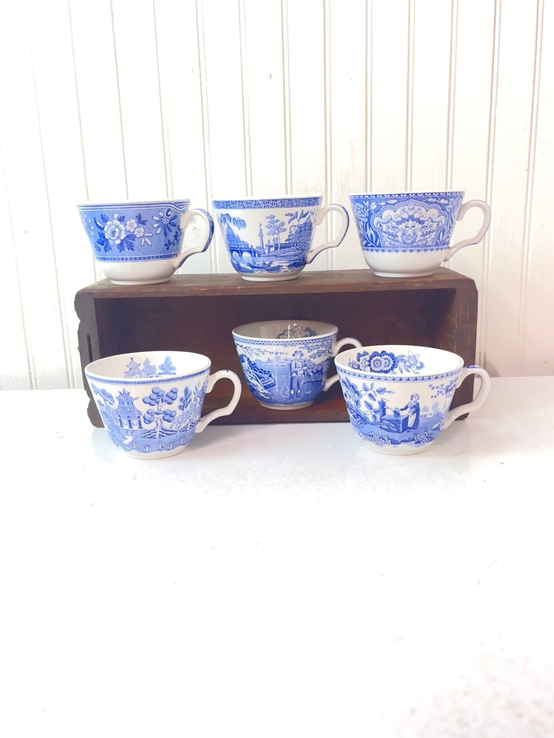 Vintage Spode Mug Set, Gift, Collectible Tea Cups, Spode Dishes,english ...
