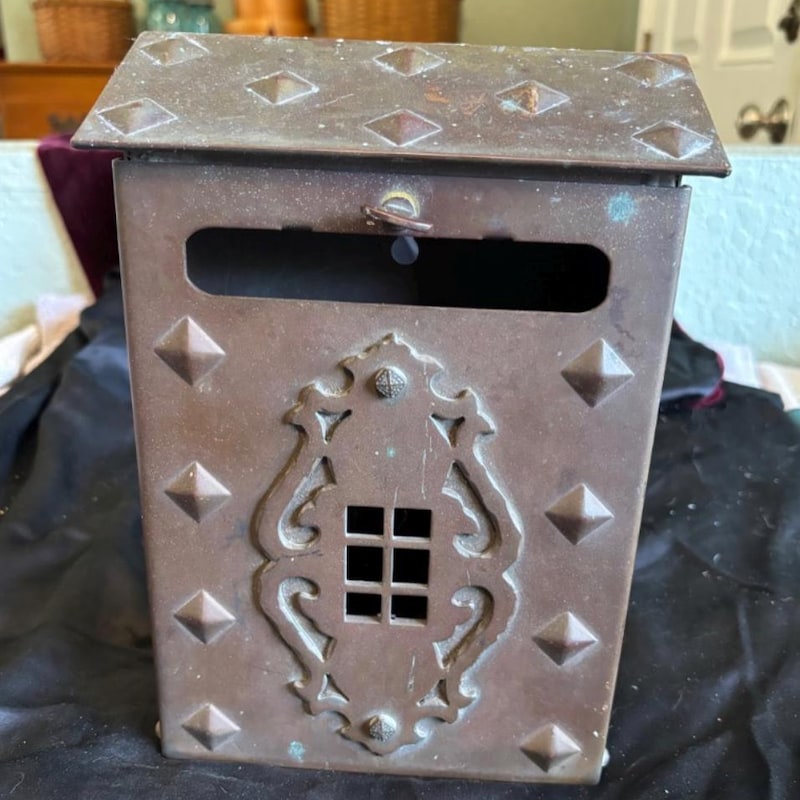 Copper Mailbox - Etsy