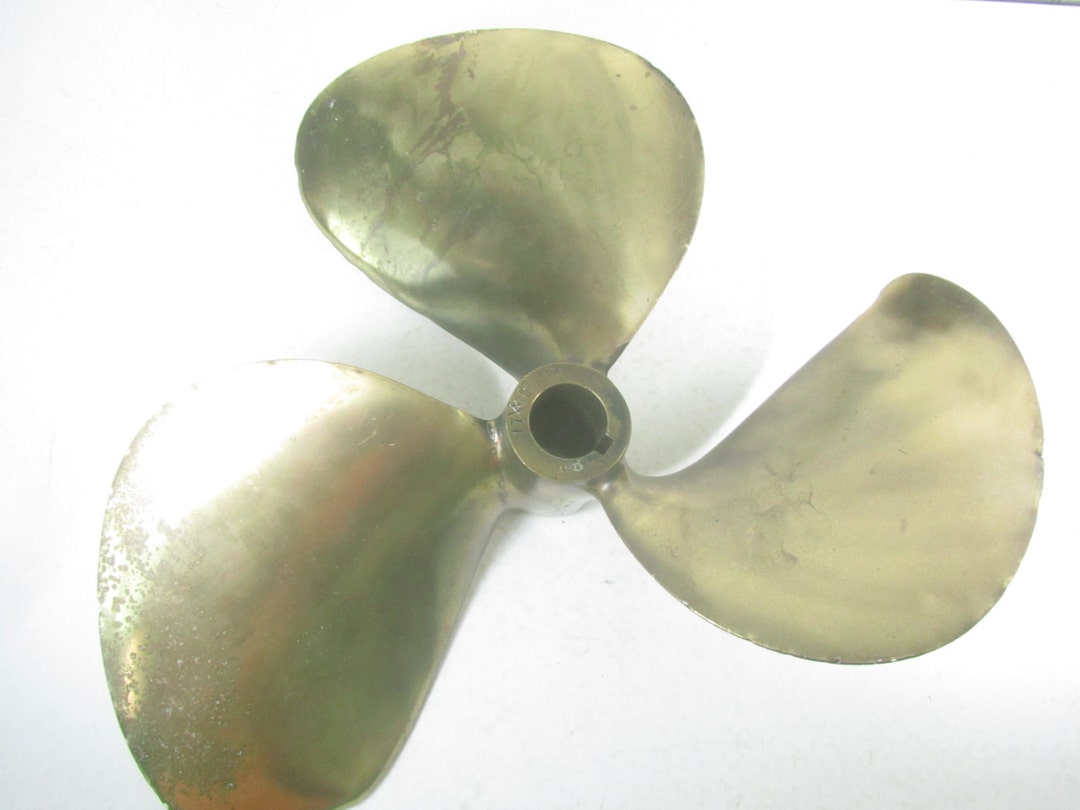 BRASS BOAT PROP, White Star Line Propeller, Nautical, Boat, Watercraft ...