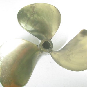 BRASS BOAT PROP, White Star Line Propeller, Nautical, Boat, Watercraft ...