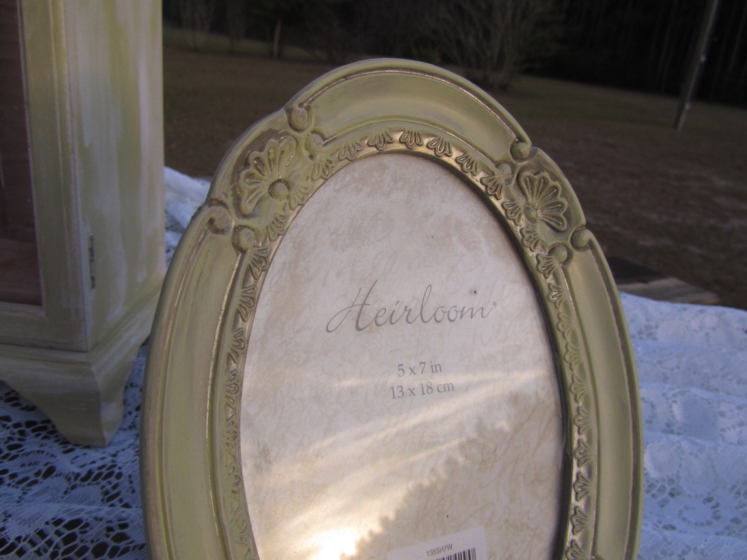 Vintage Picture Frame, Vintage Jewelry Box, Picture Frame Set, Shabby ...