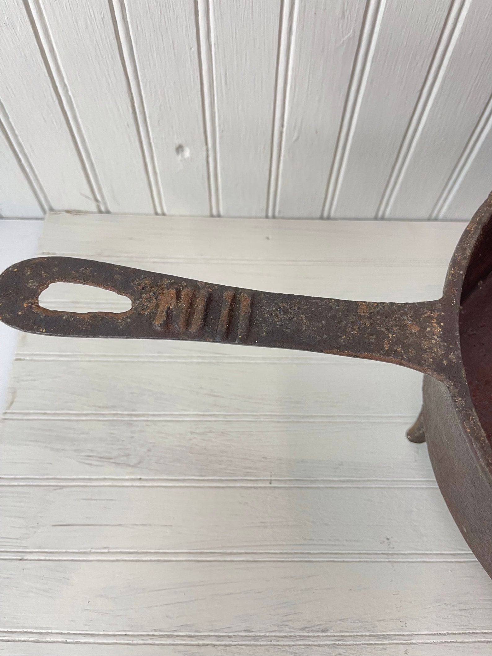 Footed Skillet, Gate Mark, Footed 1800s Skillet, Antique Iron Pan ...