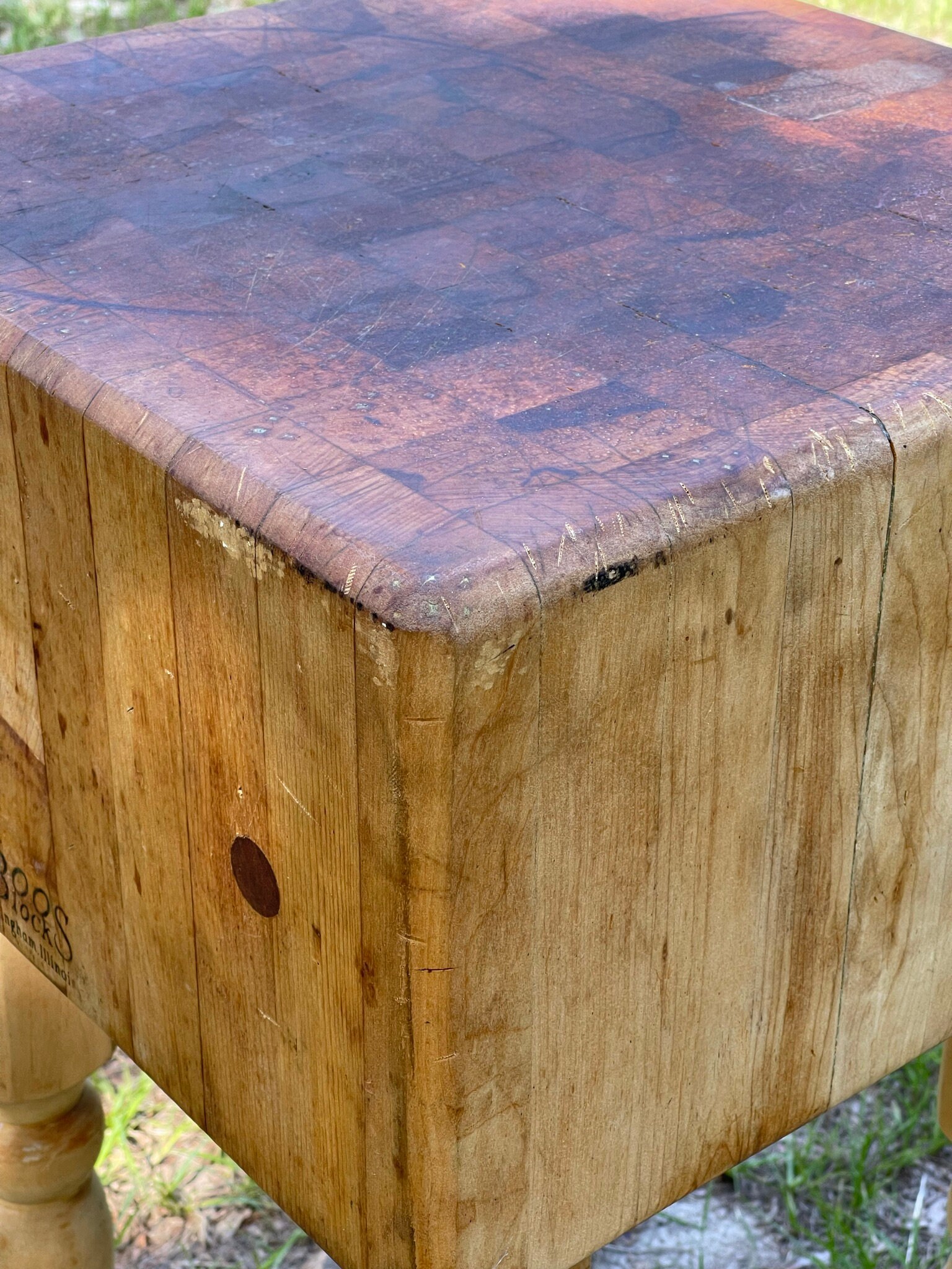 Vintage boos butcher block farmhouse decor butcher block | Etsy